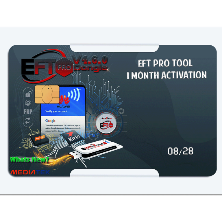 EFT Pro Tool 1 Month Activation - Gsm Tech